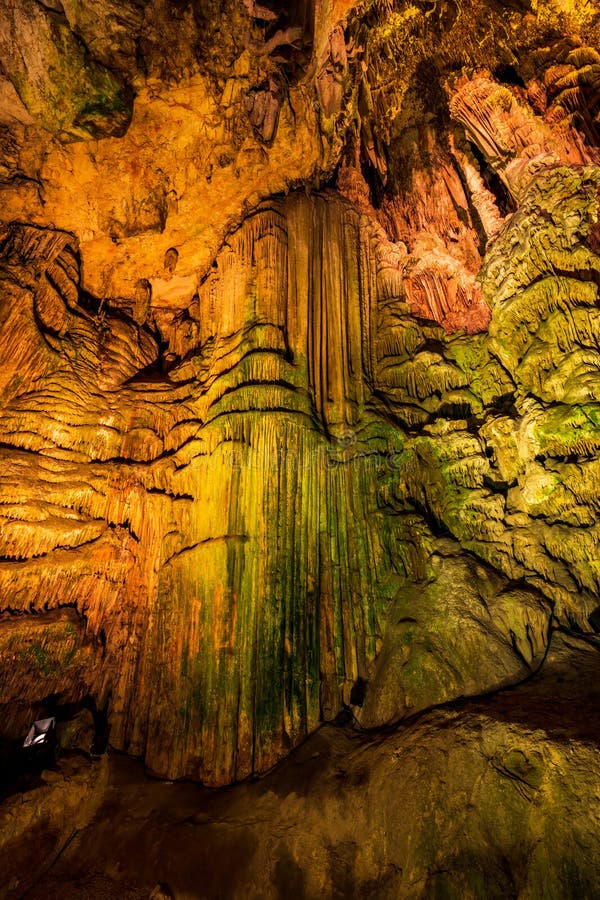 St. Michaels Cave, Gibraltar Stock Photo - Image of natural, inside ...