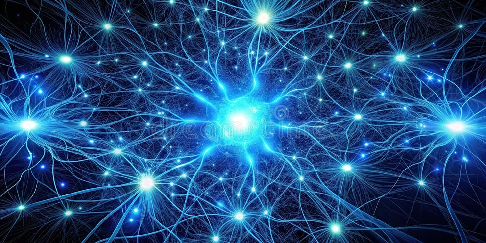 Illuminated Neural Network a Complex Interconnection of Bright Nodes and Filaments Representing ...