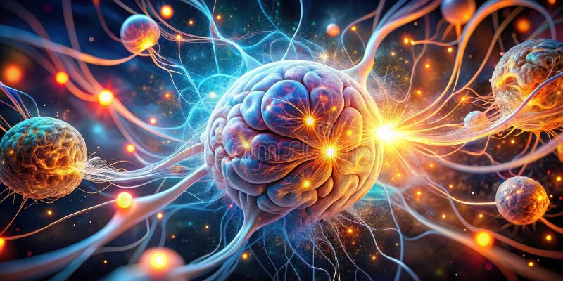 Ai Neural Network Interconnection Brain Stock Illustrations – 71 Ai ...