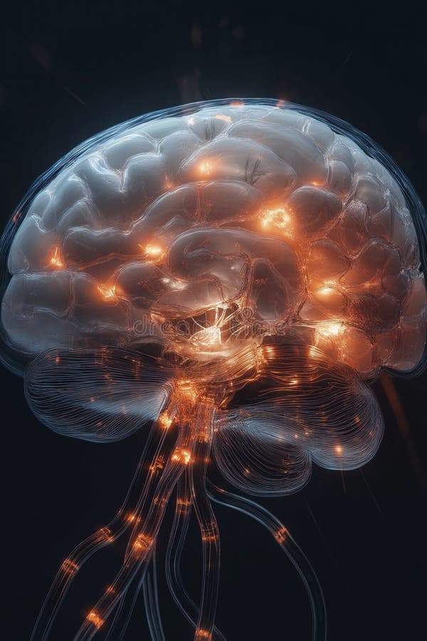 Neural Connections Illuminate As Thoughts Traverse the Intricate ...