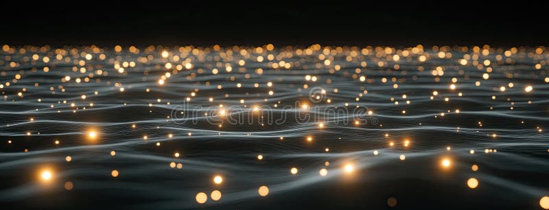 Illuminated Neurons Interact In A Dynamic Visual Representation