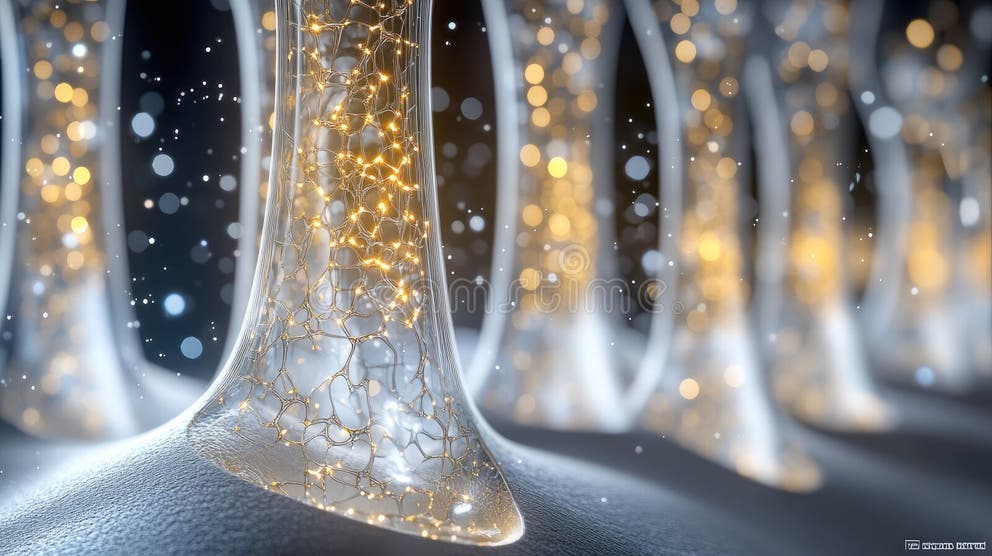 Illuminated Neurons Interact in a Dynamic Visual Representation, Demonstrating the Complexity of ...