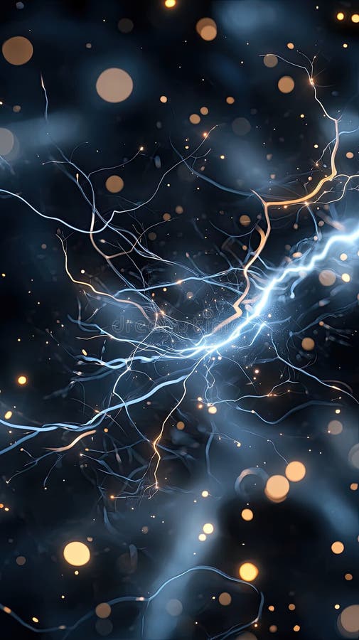 Illuminated Neurons Interact In A Dynamic Visual Representation