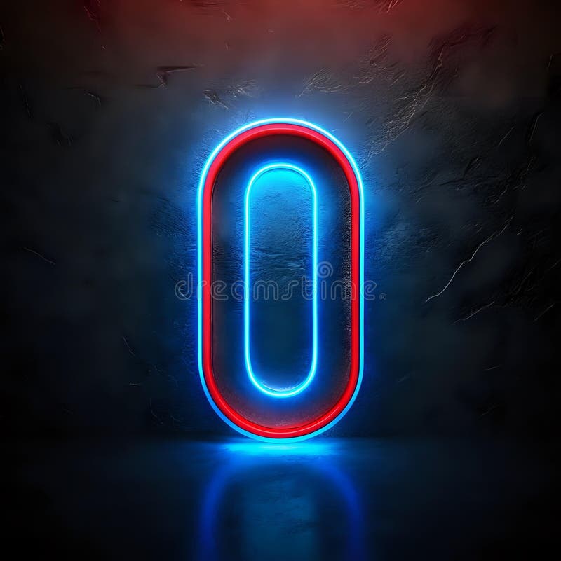 A Neon Glow in the Dark stock illustration. Illustration of darkness ...