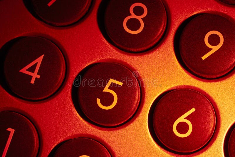 Illuminated Numerical Pad Detail Stock Photos - Free & Royalty-Free ...