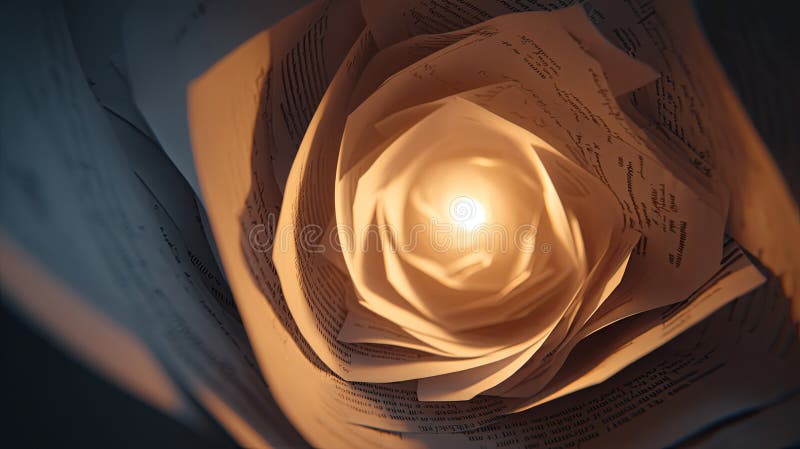 Illuminated Paper Sheet Under Bright Light Stock Photos - Free ...