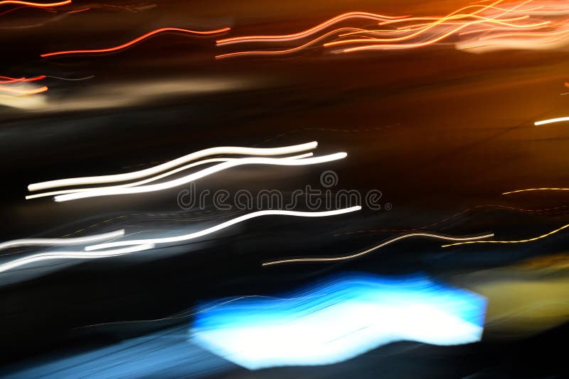 Illuminated Rays Lights Stock Photograph Stock Photo - Image of blurs ...