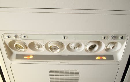 Airplane Safety Signs stock image. Image of passenger - 30177037