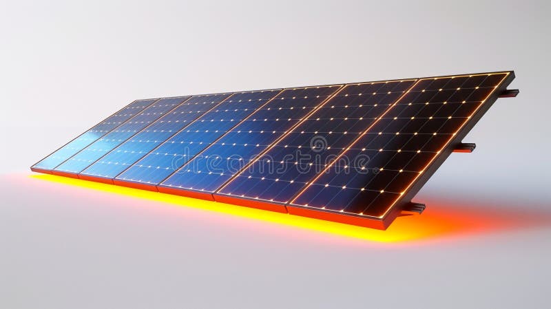 Innovative Solar Panel Design Showcasing Modern Green Energy Technology ...