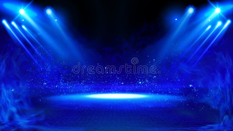 Illuminated Stage Spotlight Stock Illustrations – 59,686 Illuminated ...
