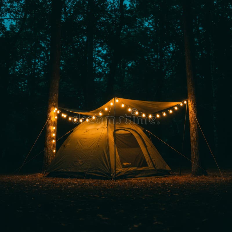 1,535 Illuminated Tent Dark Forest Night Stock Photos - Free & Royalty ...