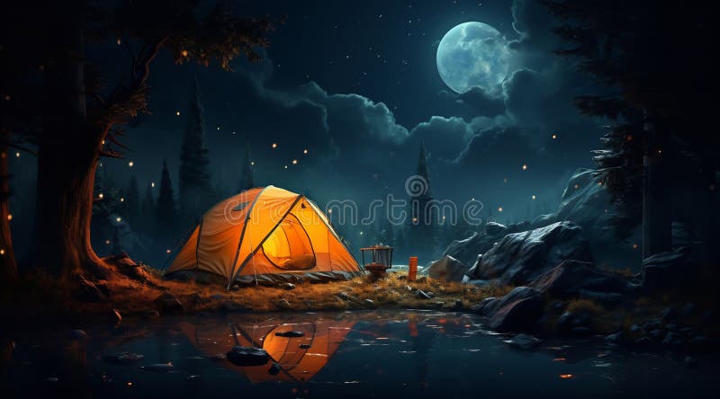 Tent Moon Stock Illustrations – 2,820 Tent Moon Stock Illustrations ...