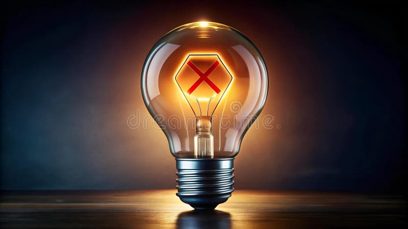 Illuminating Caution: a Stop Sign Emblazoned within a Glowing Light ...