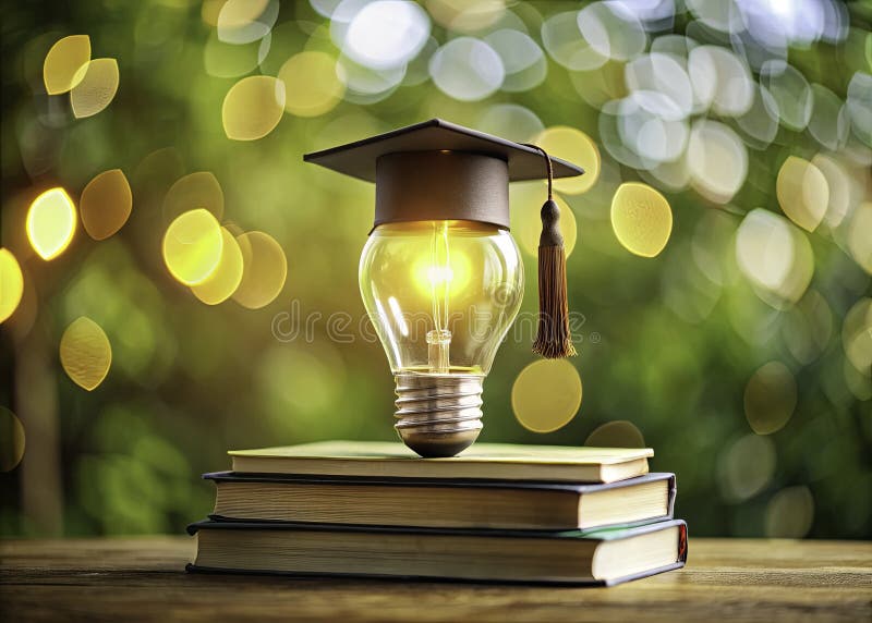 Illuminating the Future Graduation Cap Light Bulb and Inspiring ...