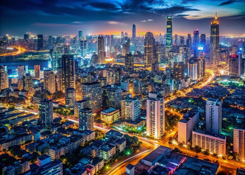 Illuminating the Future a Stunning Visual of Global Urbanization and ...