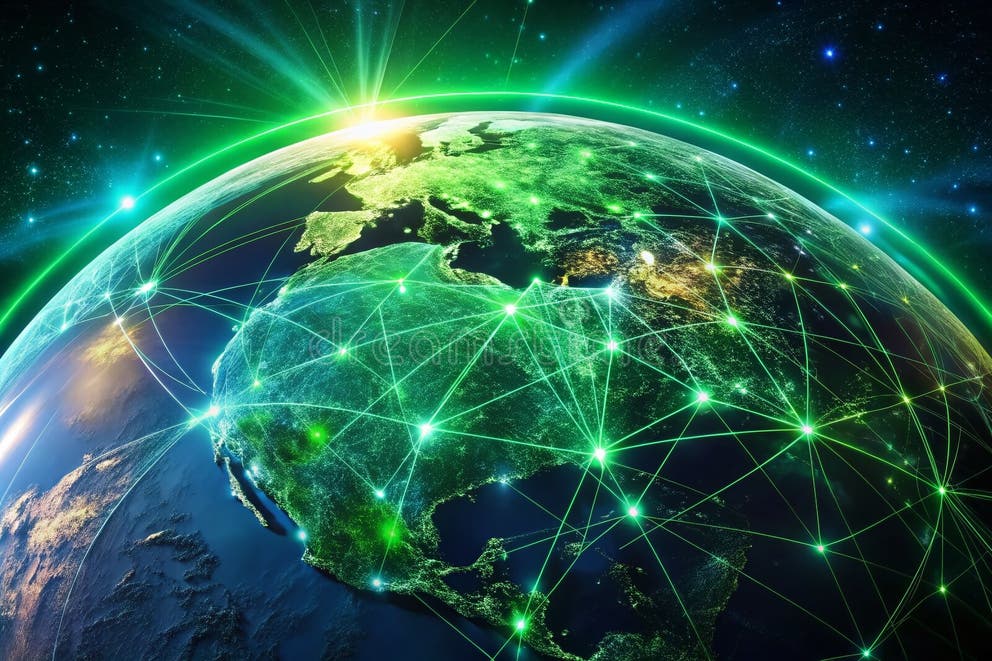 Illuminating the Global Digital Network a Visual Representation of ...