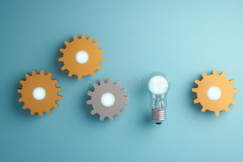 Illuminating Ideas: the Creative Fusion of Cogs and Light in Modern ...