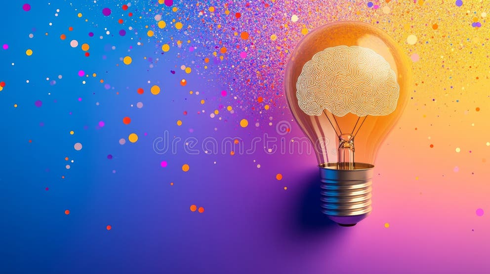 Illuminating Ideas Represents a Conceptual Visualization of Brainpower ...
