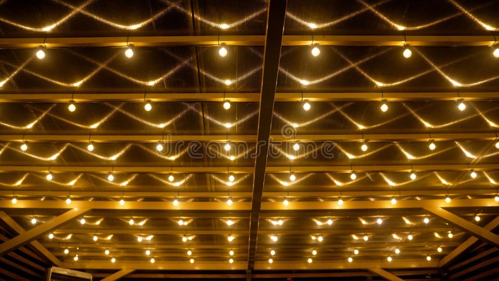 Illuminating Light Bulbs Activating in Sequence. Stock Illustration ...