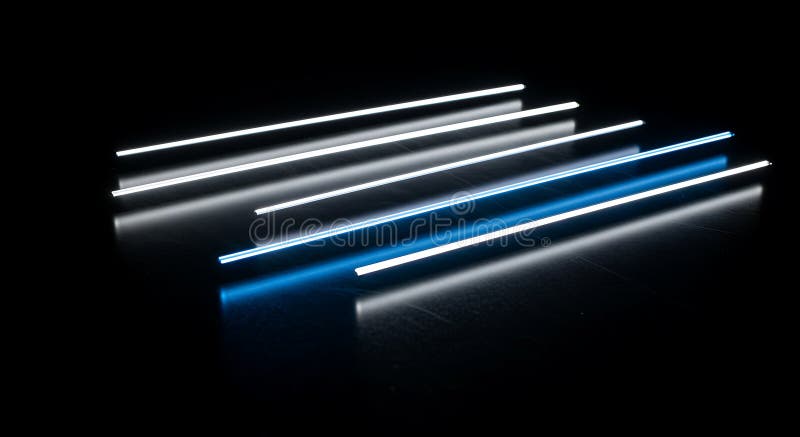 Illuminating Modern Led Strips on a Dark Surface for Stunning Visual ...