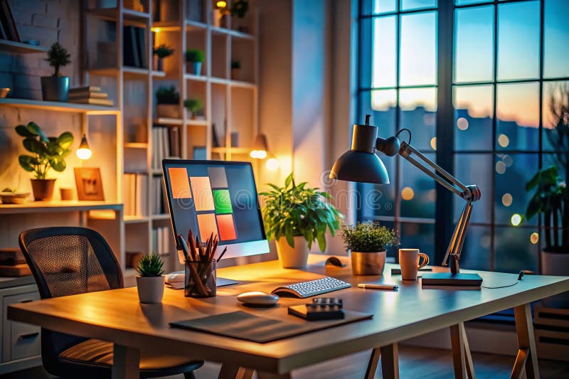 Illuminating the Night a Designers Creative Workspace in LowLight ...