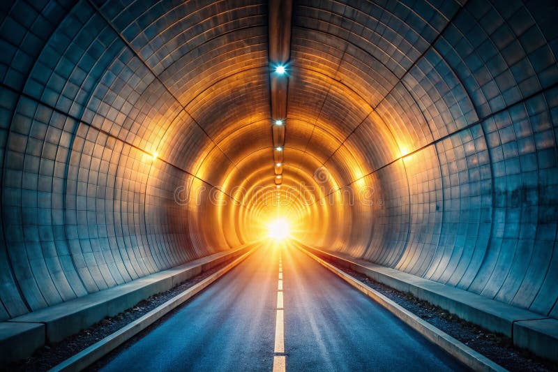 Illuminating the Path Ahead a Minimalist Tunnel Light Design Evoking ...