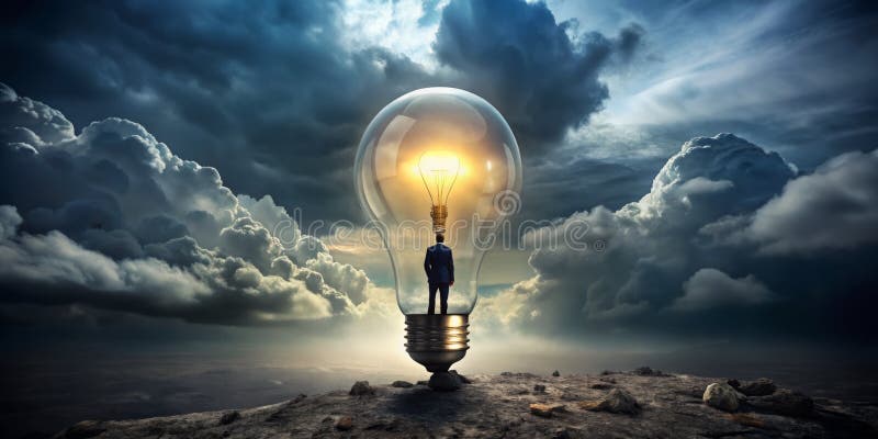 Illuminating the Path To Personal Growth a Creative Concept of ...