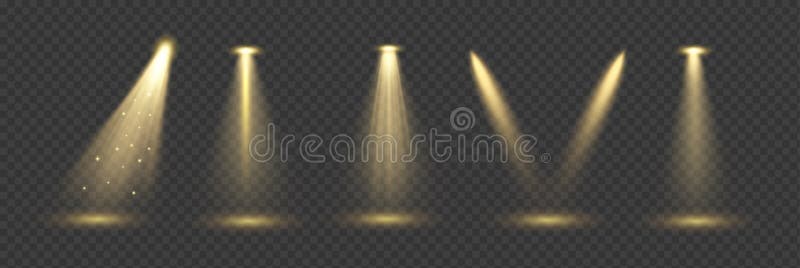 Illumination Backlight Effects 3d Realistic Vector Illustration ...
