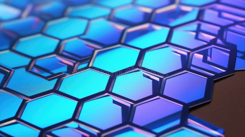 Illusion blue tech pattern stock illustration. Illustration of abstract ...