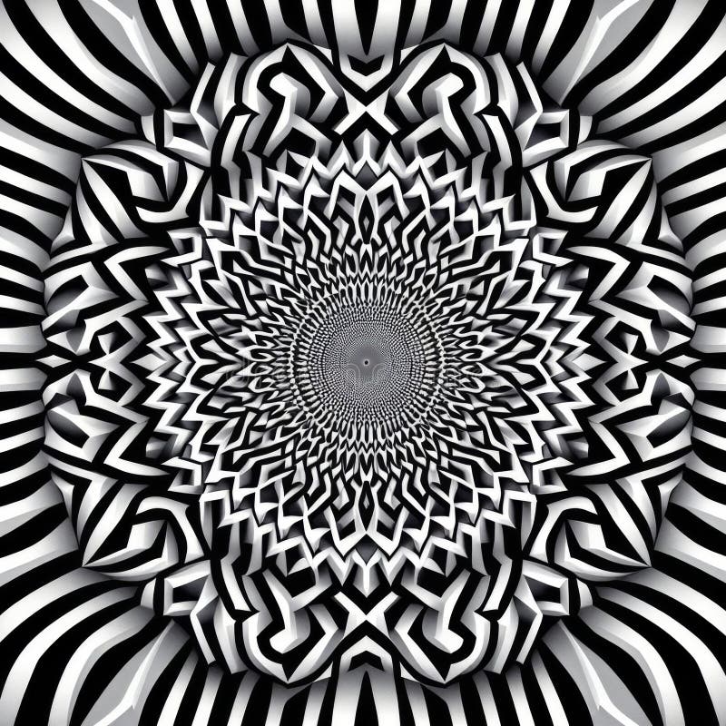 Illusion of Color Perception, with a Human Face with Emotions Stock ...