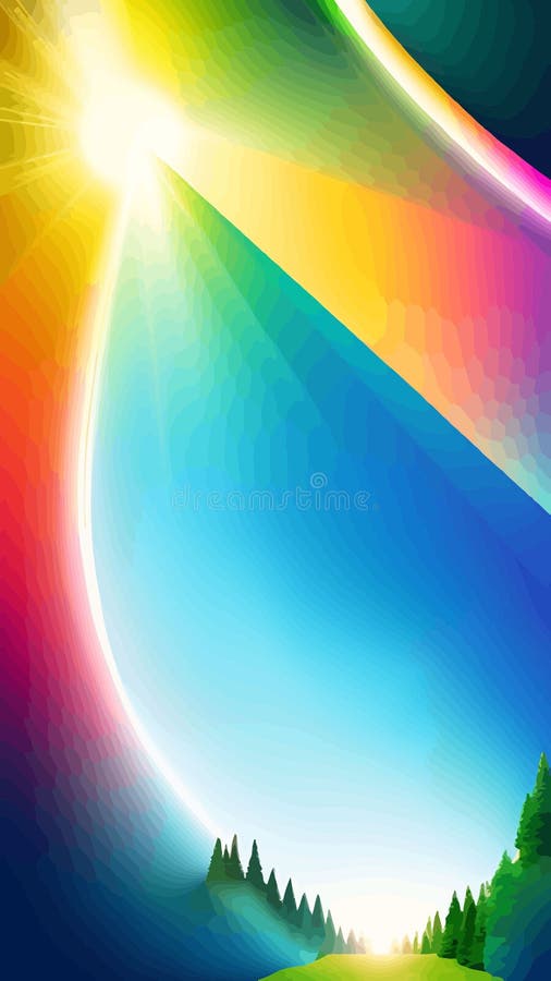 Phantom Space Dazzling Background Color Fantasy Background Light and ...
