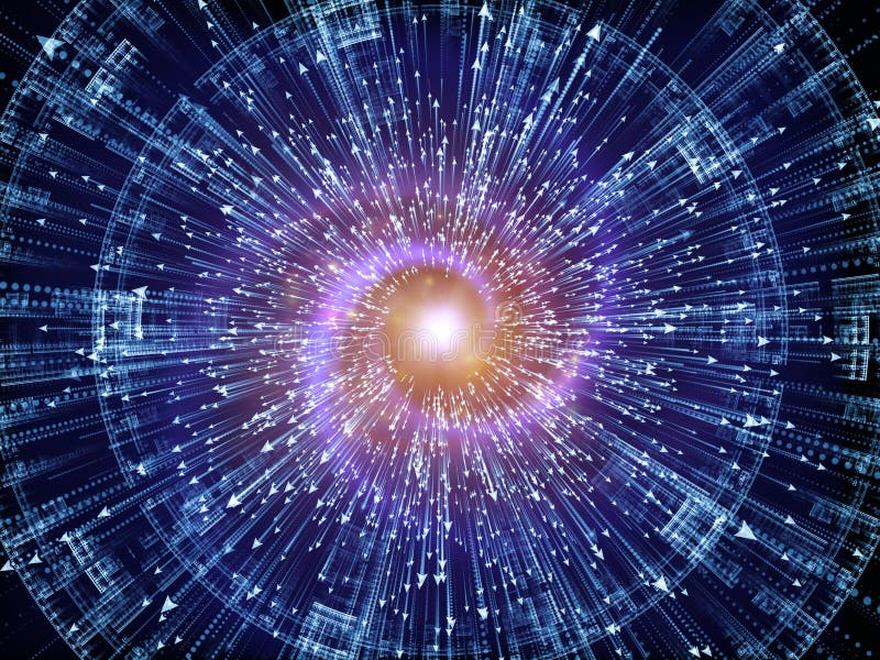 Illusion of Direction stock illustration. Illustration of burst - 122389781