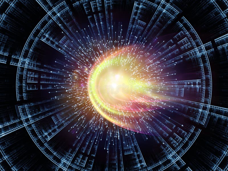 Illusion of Direction stock illustration. Illustration of burst - 122389781