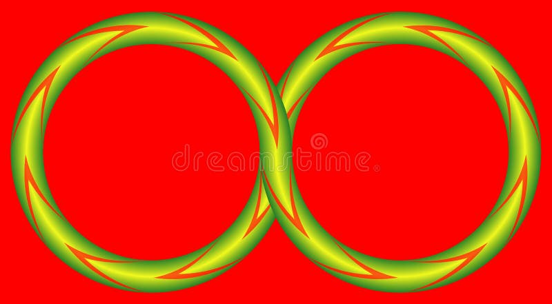Illusion (Infinite) stock vector. Illustration of element - 33708182