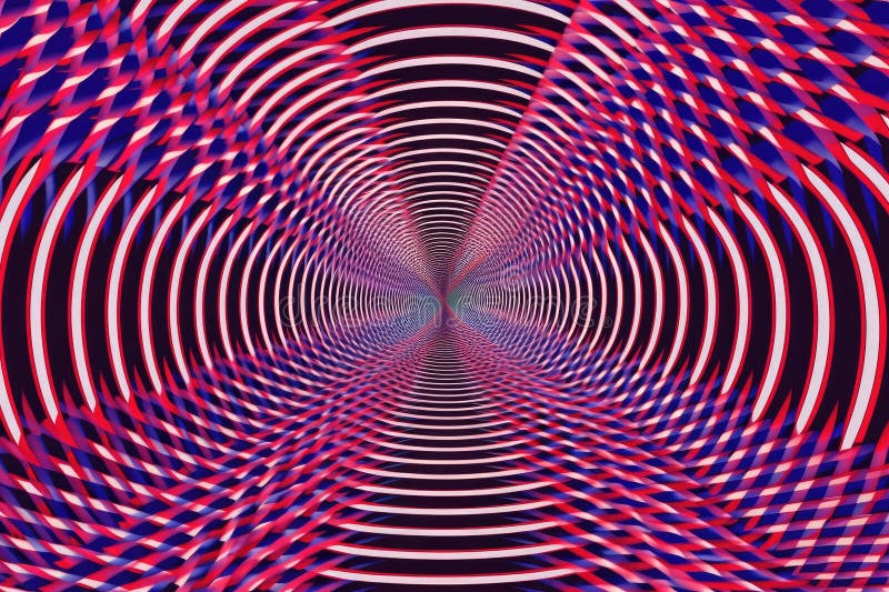 Illusion of Infinity, with Optical Art Illustration Showing Never ...