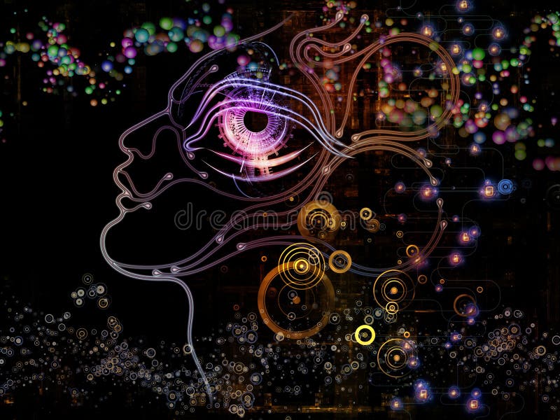 Illusion Machine Consciousness Stock Illustrations – 19 Illusion ...