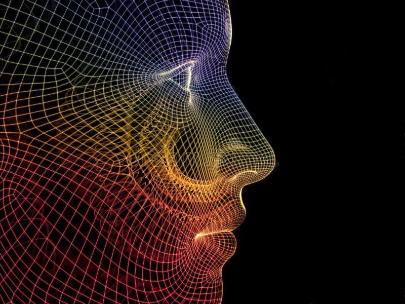 Illusion of the Mind stock illustration. Illustration of hallucination ...