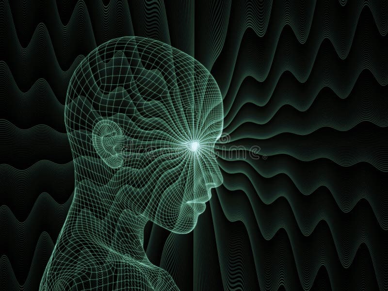 Illusion of Mind stock illustration. Illustration of creativity - 47413741