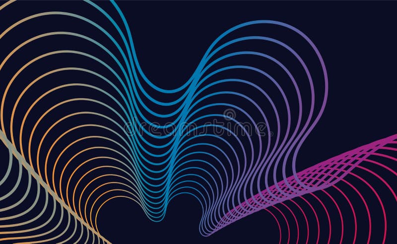 Illusion Stripes, Background Color Stripe Optical Abstract Design ...