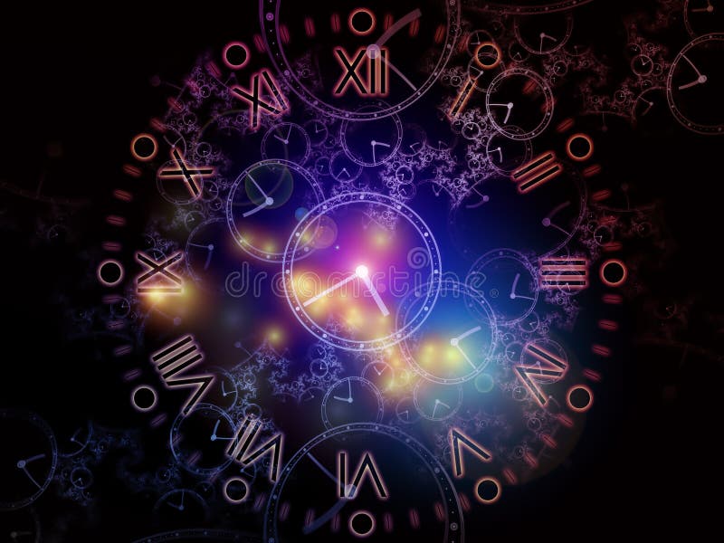 Illusion of Temporal Realm stock illustration. Illustration of ...