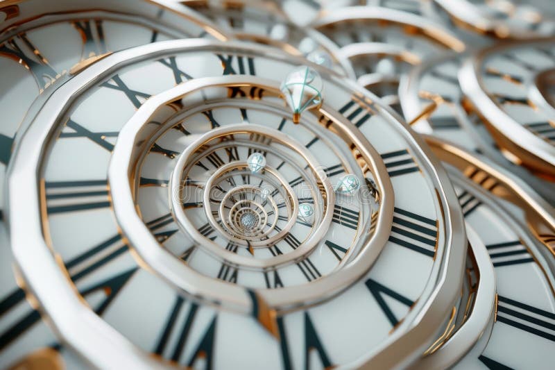The Illusion of Time Passing by Stock Image - Image of passage, days ...