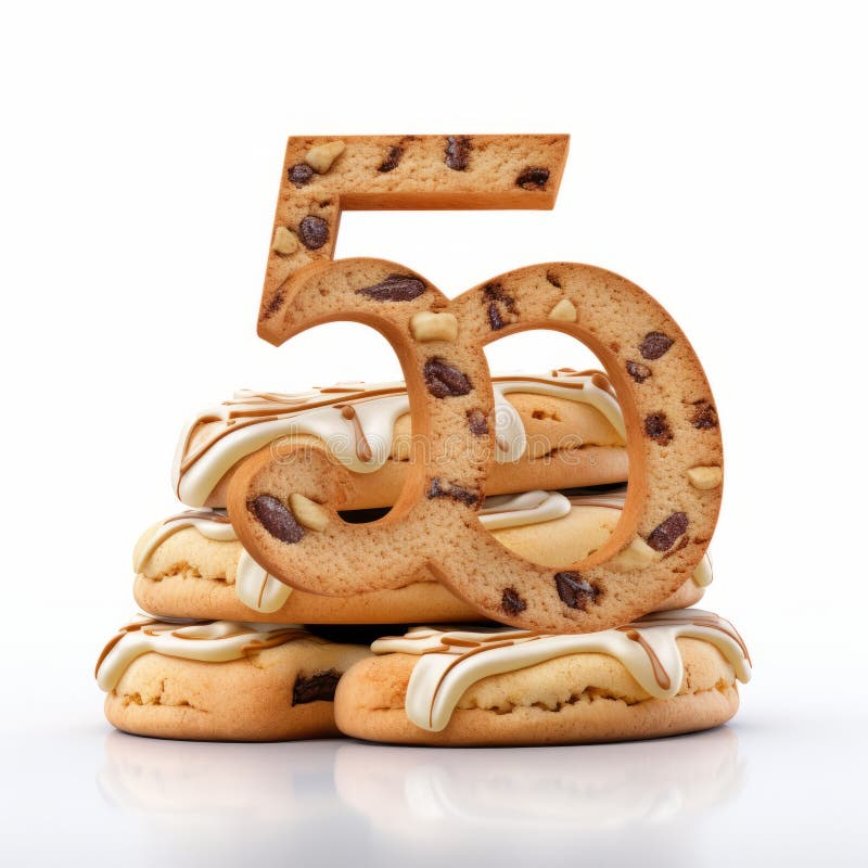 Illusionary Stack of Fifty-five Cookies: Subtle Irony in Layered ...