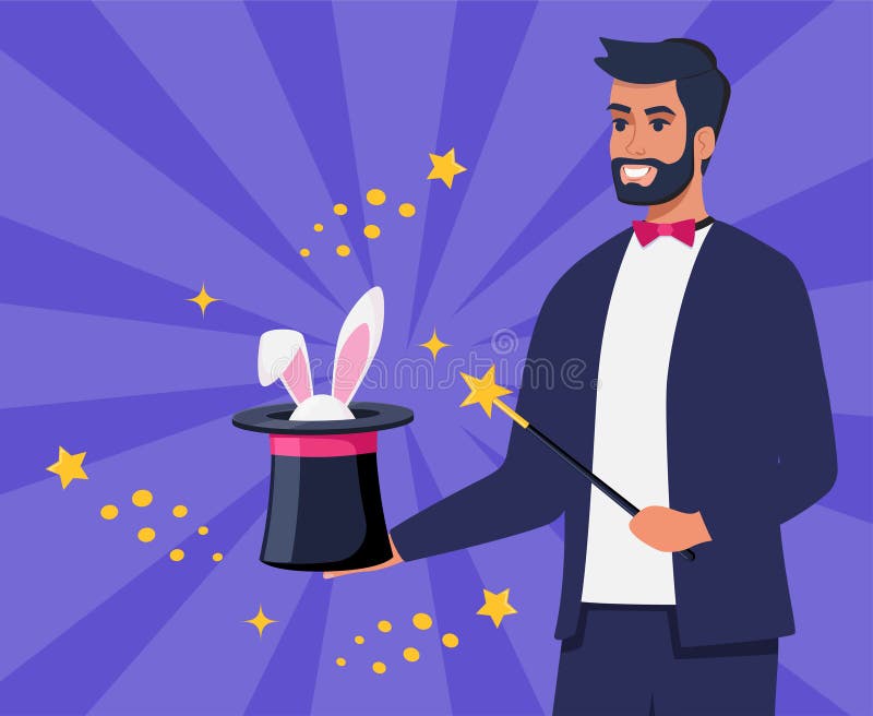 Magic Trick Performance Stock Illustrations – 15,348 Magic Trick ...