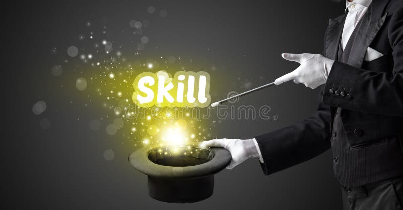 Illusionist is Showing Magic Trick Stock Photo - Image of person, child ...