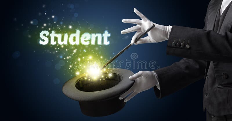 Illusionist is Showing Magic Trick Stock Photo - Image of illusionist ...