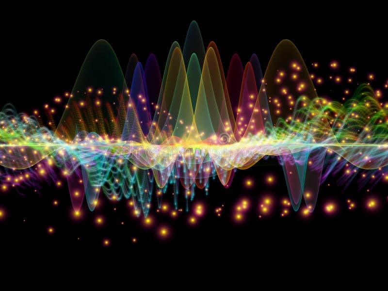 Illusions of Oscillation stock illustration. Illustration of function ...