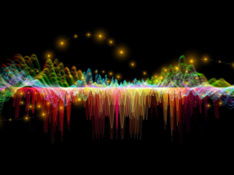 Illusions of Oscillation stock illustration. Illustration of background ...