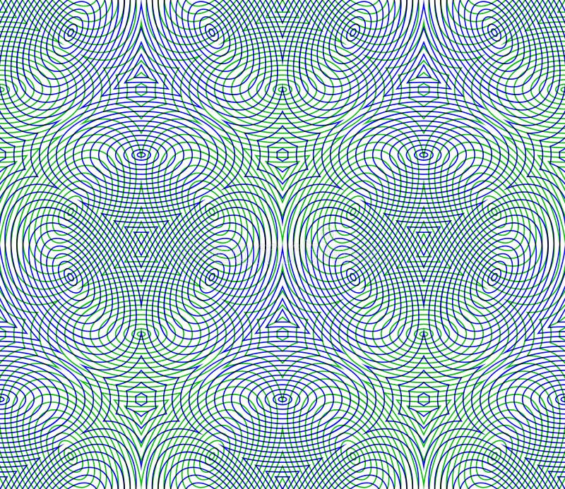 Illusive Continuous Colorful Pattern, Decorative Abstract Background ...