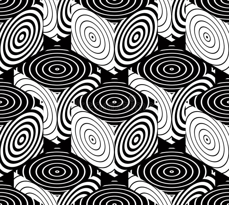 Illusive Continuous Colorful Pattern, Decorative Abstract Backgr Stock ...