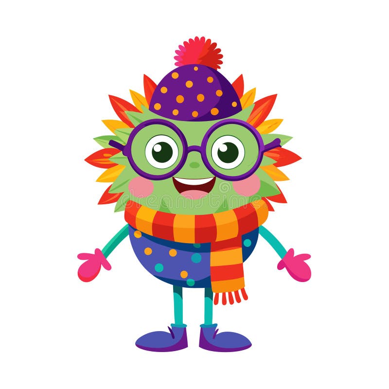 Illustrate Cheerful Thistle the Daring Toadstool Stock Vector ...